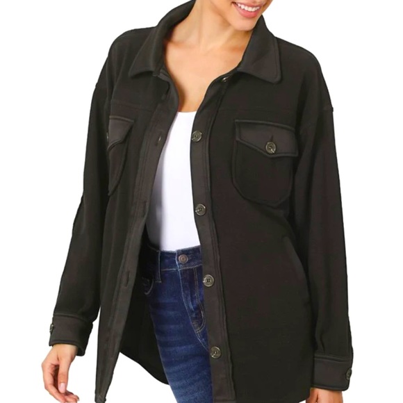 Zenana Outfitters | Jackets & Coats | Boutique Shackets All Nwt ...
